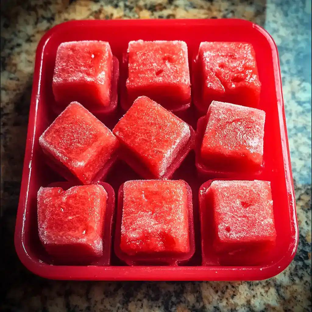 Watermelon Frozen Bites Recipe | Waggy Chef
